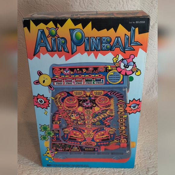 Tandy Corp | Games | Vintage 9s Air Pinball Tandyradio Shack Table Top ...